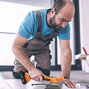 LASIEYO Tile Vibration Tools for Installation Tiling Vibrant Machine with Suction Cup Vibrator Handheld Tile Butt Leveller, Tile Spacers Leveling System 5 Speeds Adjustable (2 Battery)