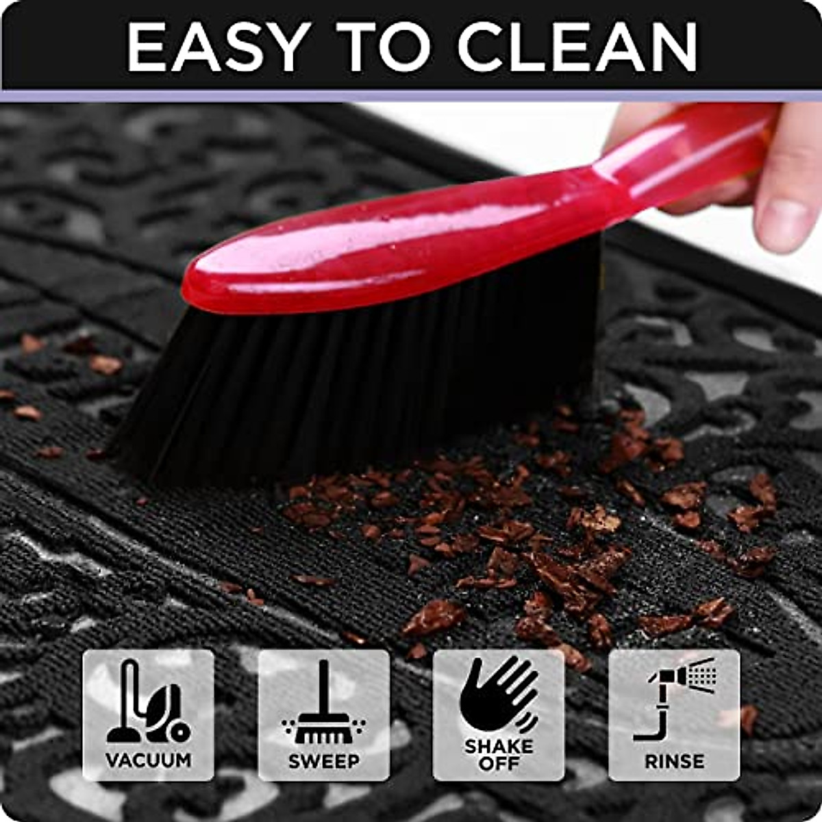 ubdyo Door Mat - Absorbent Door Mats - Front Door Mat - Doormat - 30x17 - Welcome Mat - Welcome Mats - Mat - Door Mats - Entryway - Door Mat