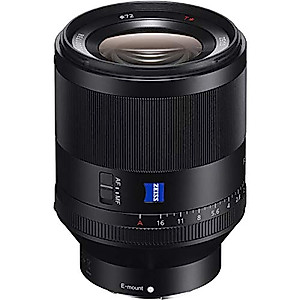 Sony Planar T* FE 50mm F1.4 ZA Lens - Bundle with 72mm Filter Kit, Cleaning Kit, Lens Wrap (19x19), Lenscap Leash, Pc Software Package