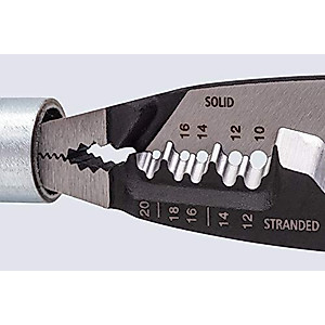 KNIPEX Tools 13 72 8 Forged Wire Stripper, 8-Inch