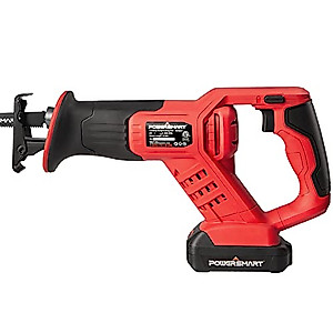 PowerSmart Reciprocating Saw - 7.5 Amp No-load Speed 2800SPM Reciprocating Saw Corded, Electric Hand Saw, 5 Blades for Cutting Wood, Metal and PVC Easily