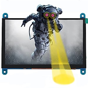 DORHEA 5 inch for Raspberry Pi Display Module 5” Touch Screen 800x480 Pixel Touch Screen HDMI Display for Raspberry Pi 4 3 2 Model B RPi 1 B B+ A A+