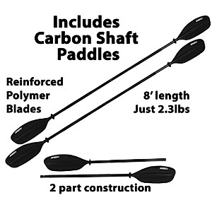 Sea Eagle Razorlite 473rl Inflatable Kayak Pro Carbon Tandem Package