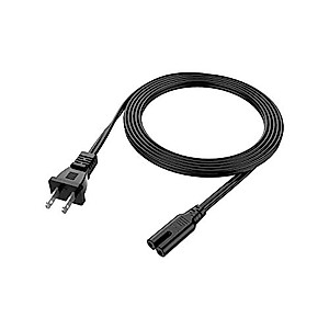 AMSK POWER 2-Prong 6 Ft 6 Feet Ac Cord Wall for HP DESKJET Printer 3054 3055A 3056 3510 3511 3512 4135 6620