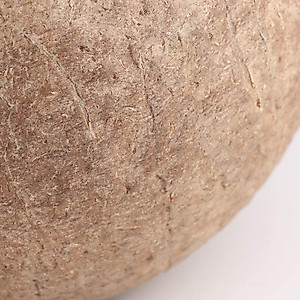 TOPINCN Pet Bird Breeding Nest Coconut Husk Parrot Nesting Box Cage Bed Hatch House Hut with Mat and Bell for Parrot Cockatoo Macaw