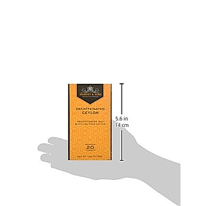 Harney and Sons Decaf Ceylon, Decaf Black 20 Teabags per Box