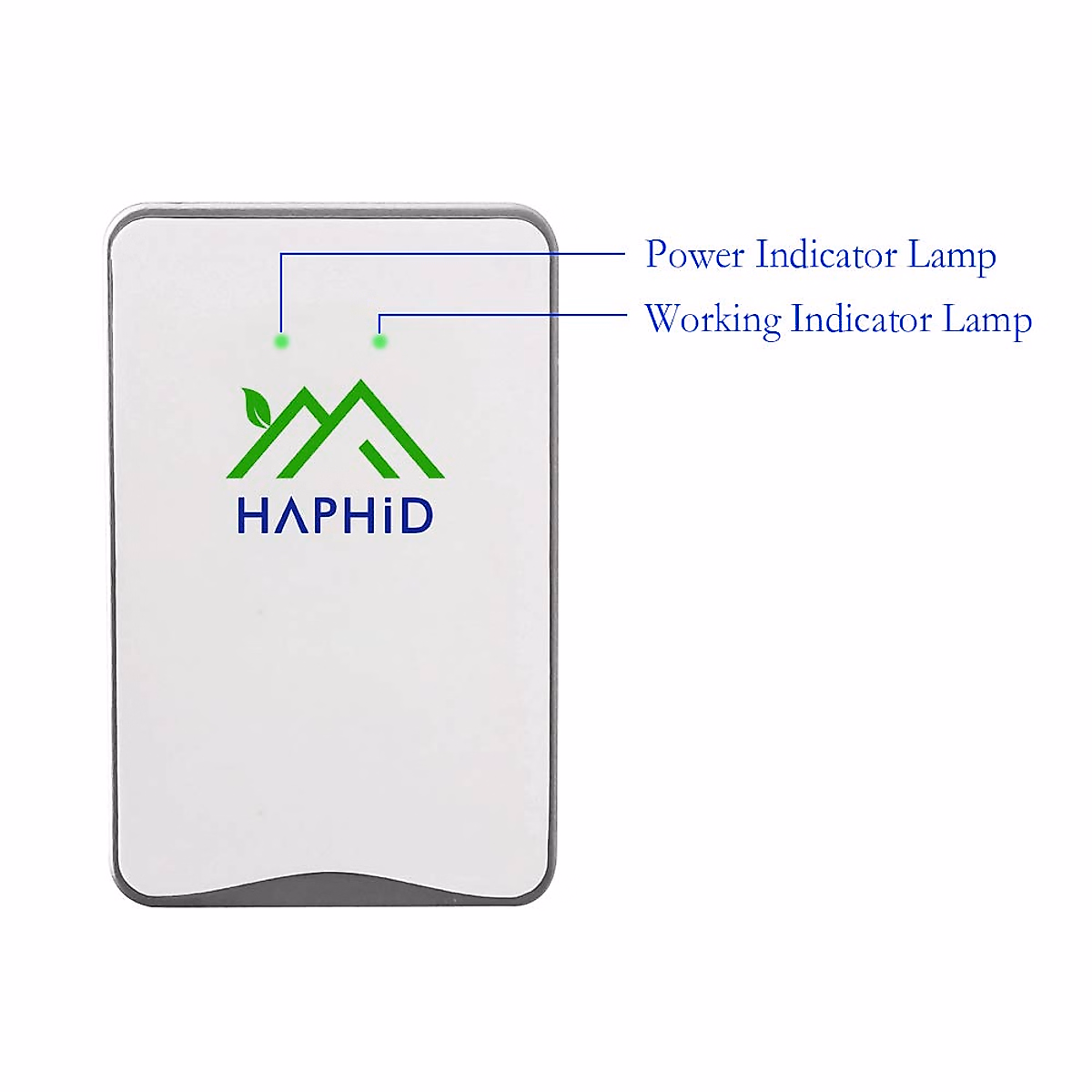 HAPHID Ionizer Air Purifier Plug In with Highest Output - Up to 32 Million Anions/Sec,Filterless Ion Air Purifier for Home&Office Purify: Odors,Pets Smell Etc