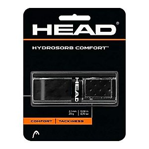 HEAD Hydrosorb Comfort Black Tennis Racquet Replacement Grip Small