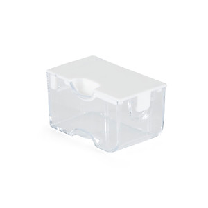 Elizabeth Ward Bead Storage Solutions 8 Piece Bead Small Organizing Storage Containers for Beads, Crystals, Fasteners, and More, Clear (3 Pack)