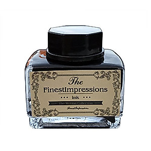 Calligraphy Pen Set | Antique Burgundy Feather French Quill Kit with 5 Extra Nibs, Bottled Dip Ink & Elegant Storage Case | Learn Islamic Art Arabic Lettering | Best Holiday Gift by FinestImpressions