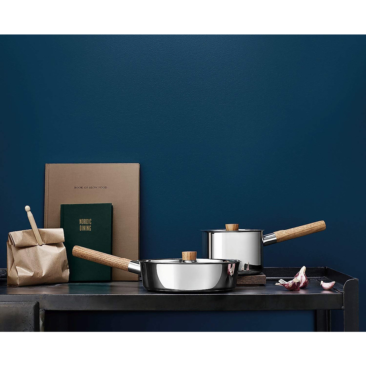 EVA SOLO | Nordic Kitchen Sauce Pan 2qt | Stainless Steel, Easy Handling & Low Weight | Suitable for all Heat Sources – Including Induction | Easy to Clean | Danish Design, Functionality & Quality