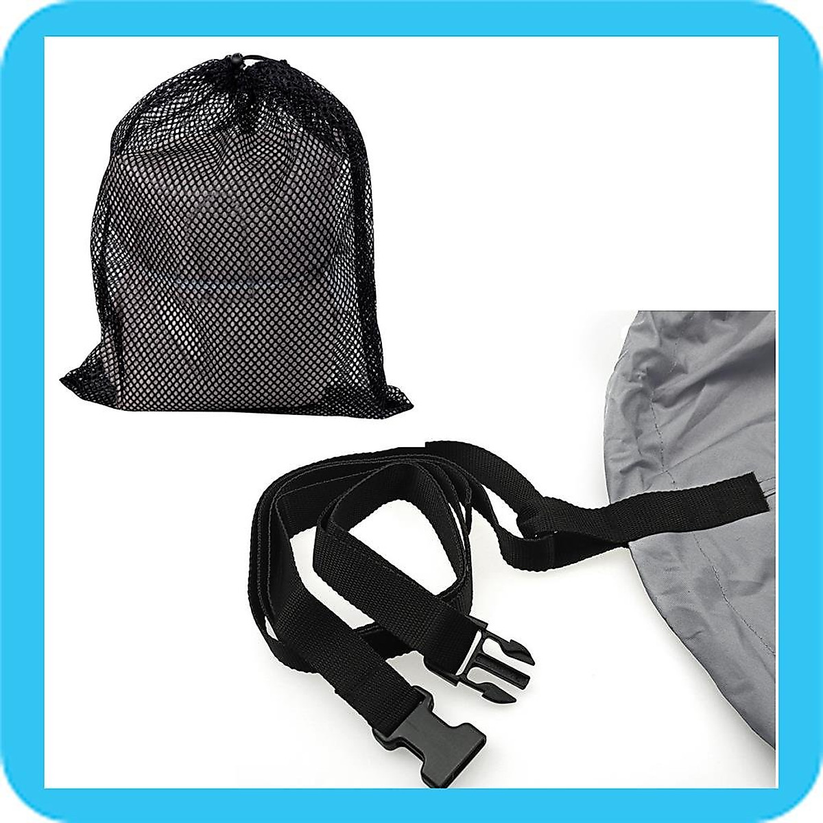 SBU Boat Cover Compatible for Regal 2200 BR/2200 FASTRAC BR W/O Tower 2003-2012 Storage, Travel, Lift