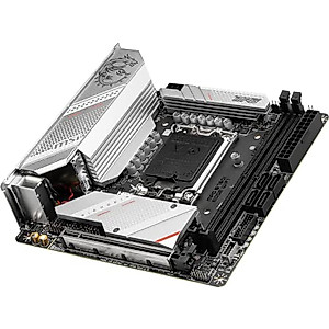 MSI MPG B760I Edge WiFi Gaming Motherboard (Supports 12th/13th Gen Intel Processors, LGA 1700, DDR5, PCIe 5.0, M.2, 2.5Gbps LAN, USB 3.2 Gen2, Wi-Fi 6E, Mini-ITX)
