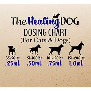 The Healing Dog: Hemp Drops for Dogs - 600mg