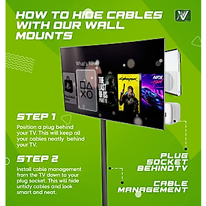 Xbox One S Wall Mount (Black) - Signature X Design! - Made in the UK!