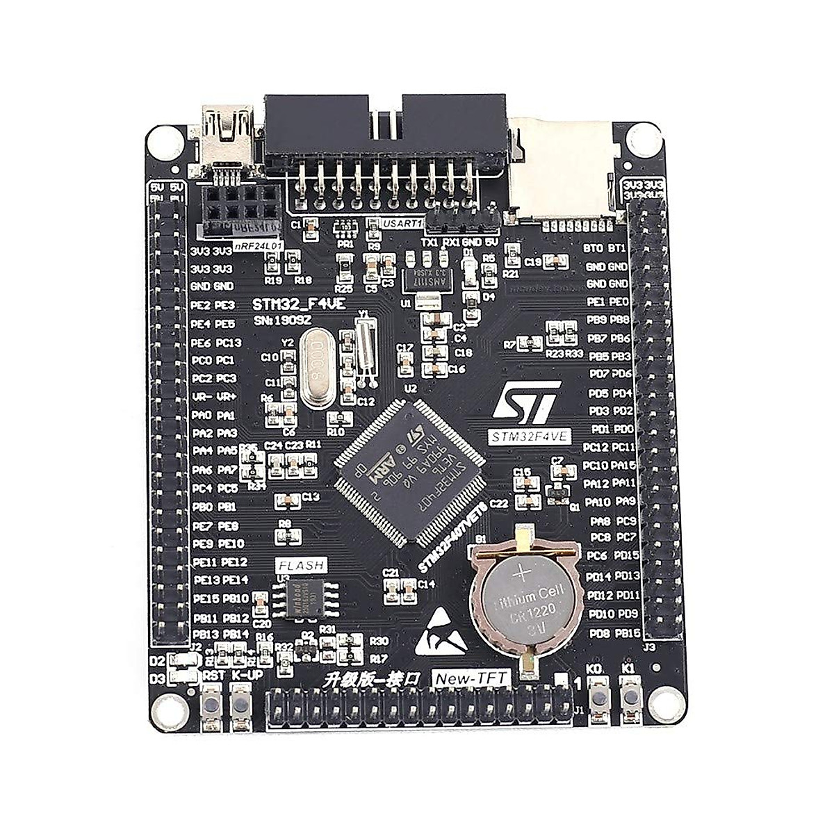 STM32F407VET6 Development Board,STM32F4 32Bit DC 1.8V-3.6V M4 Learning ...