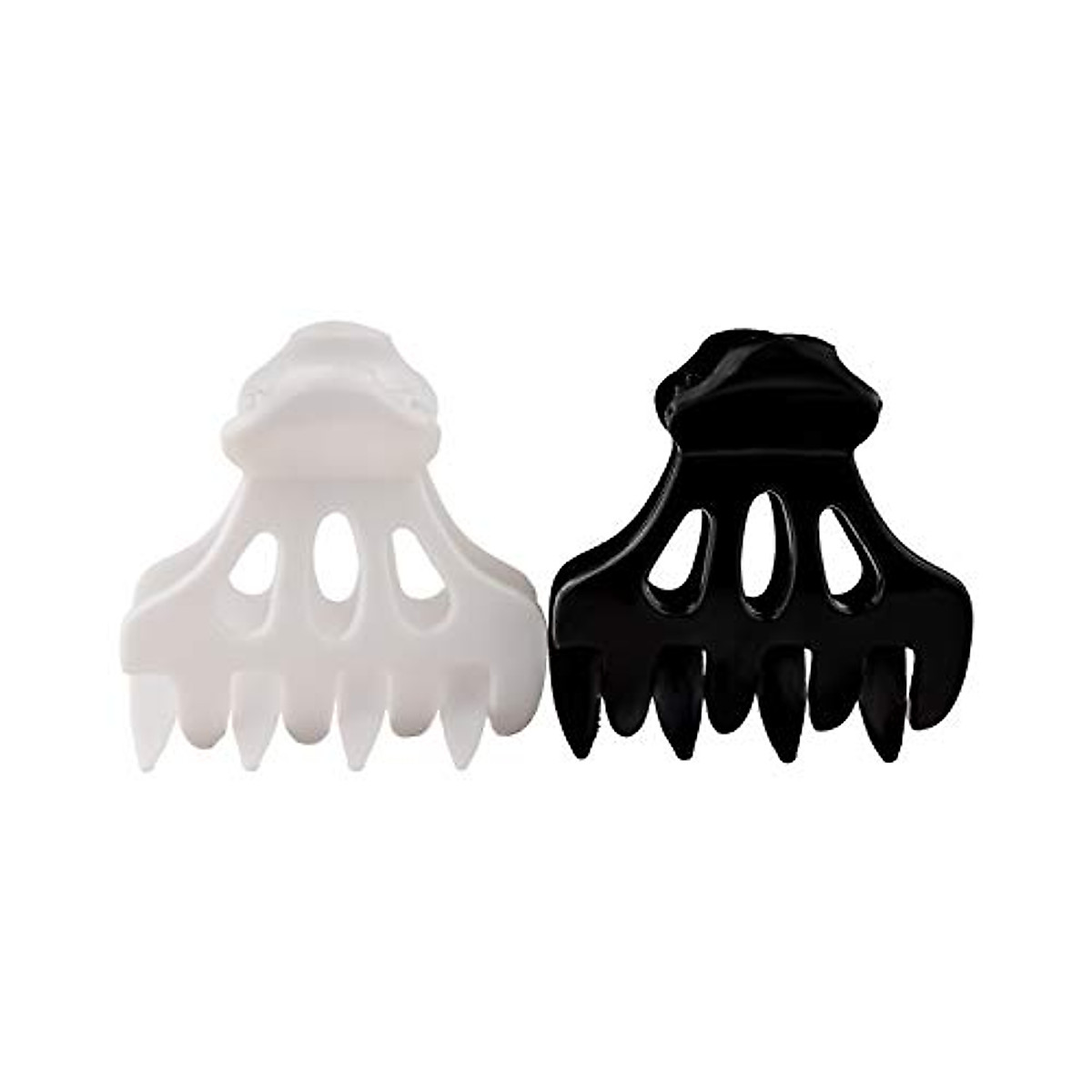 CURL KEEPER - Roller Jaw Clamps: Lift At The Roots For a Full Looking, Bouncy Style That Preserves The Natural Form Of Your Curls (12 Roller Jaw Clamps Per Pack)