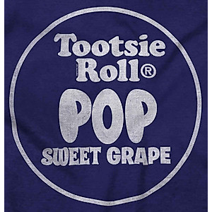Retro Tootsie Pop Flavor Sweet Grape Crewneck T Shirts Boy Girl
