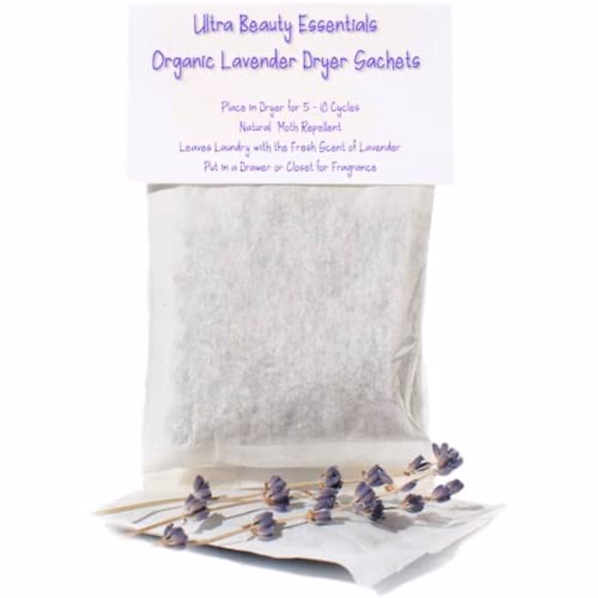 Heavy Duty Laundry Bag w/Shoulder Strap, 30x40 Inch by Ultra Essentials - Tear Resistant Polyester Utility Bag Holds 50 lbs, Great for Travel & Home Storage, Includes Lavender Dryer Sachet (PURPLE)