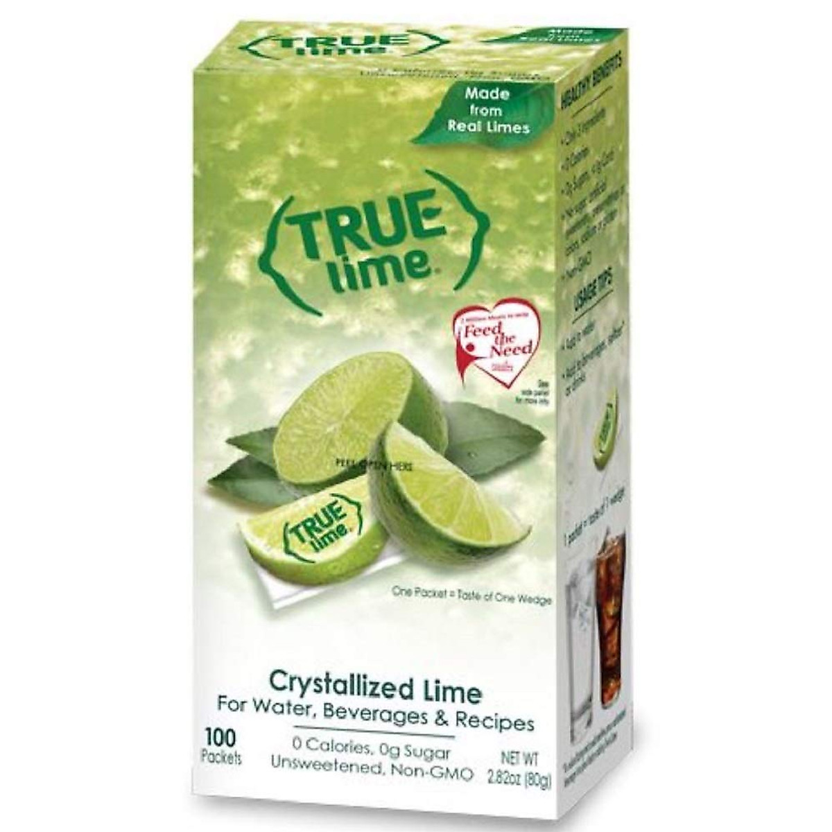 TRUE LIME and TRUE GRAPEFRUIT Water Enhancers (100 Count Lime + 32 Count Grapefruit)