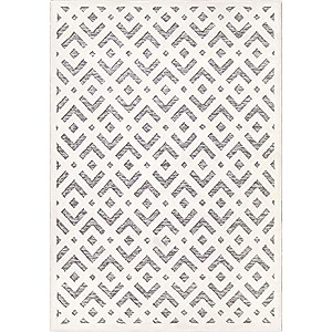 Simply Southern Cottage Covington Area Rug, 9' x 12', Grey
