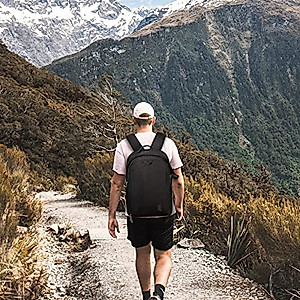 Camera Backpack,BAGSMART DSLR SLR Camera Bag Backpack Fits 15.6 Inch Laptop,Anti-Theft Waterproof Camera Case for Photographers,Men Women,with Rain Cover,Tripod Holder,Black