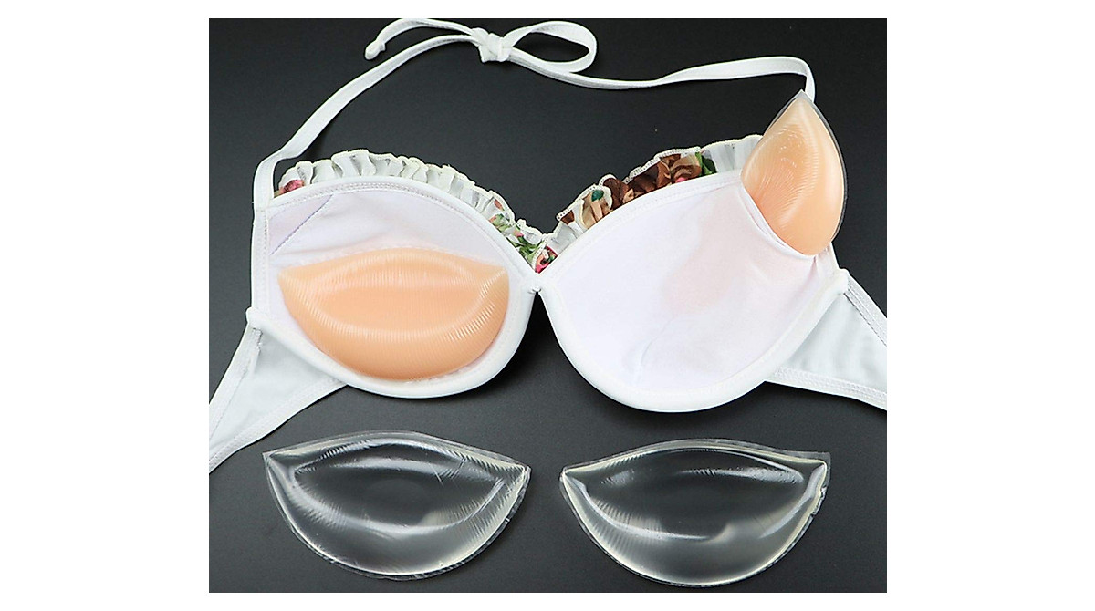 Conolu Silicone Bra Inserts - Push Up Pads for Swimsuits