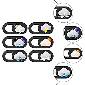 SOLUSTRE Computer Camera for Webcam Phone Camera Slider Covers Laptop Anti-Peeping Your Protector and Privacy Slide Tablet Cover Lens Blocker Visual Web Notebook Laptops Computers Laptops