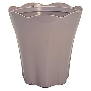 Glad Plastic Daisy Waste Bin – 9.5L with Bag Rings, Assorted Colors