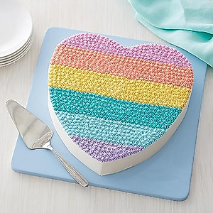 Wilton Decorator Preferred Heart Shaped Aluminum Cake Pan, 10-Inch, Light