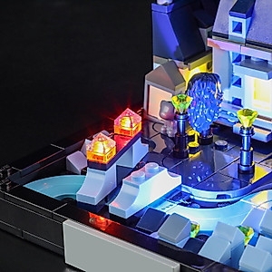 BRIKSMAX Led Lighting Kit for LEGO-43232 Peter Pan & Wendy's Flight Over London - Compatible with Lego Disney Building Set- Not Include Lego Set