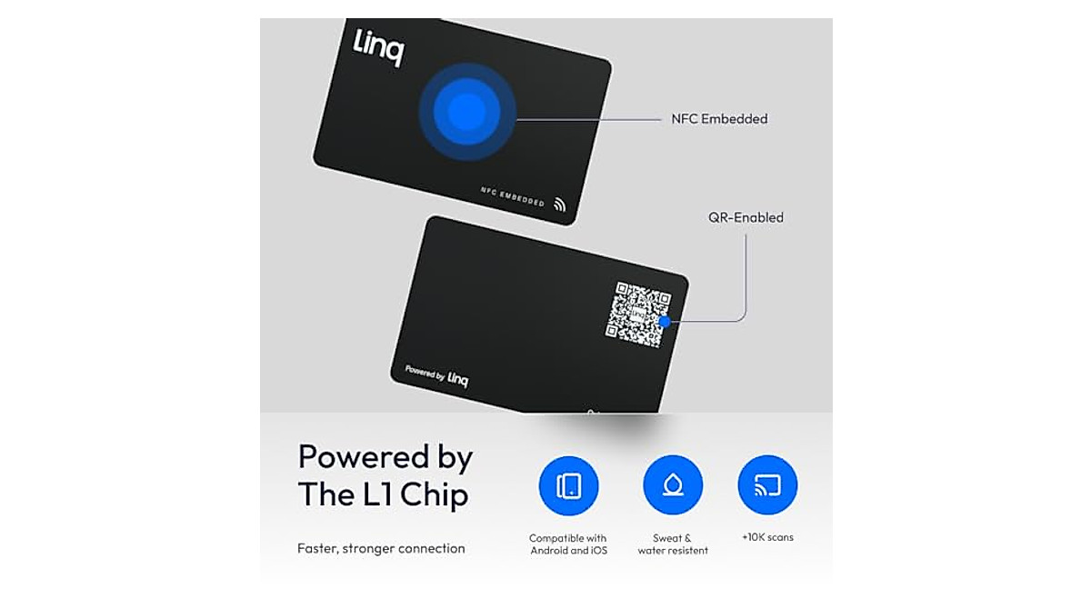 Linq Digital Business Card - Smart NFC Contact and Networking Card ...