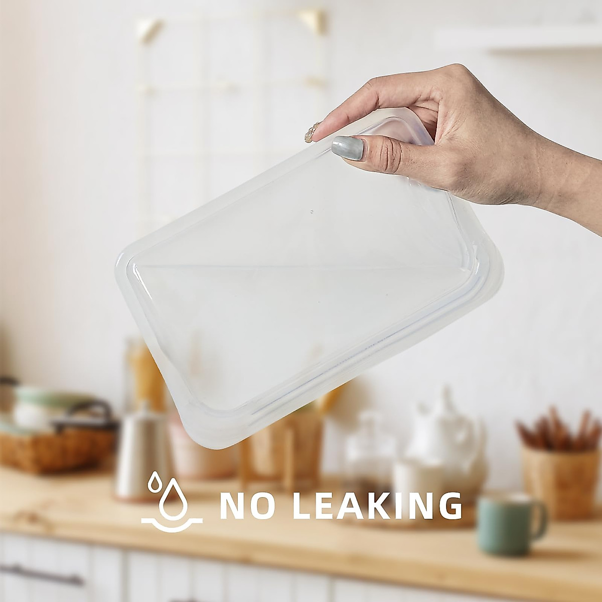 KVK Platinum Silicone Reusable Storage Bags - 8 Pack Food Meal Prep Container for Lunch, Travel, Makeup Bag - Oven Dishwasher Freezer Safe - Clear&Orange&Teal