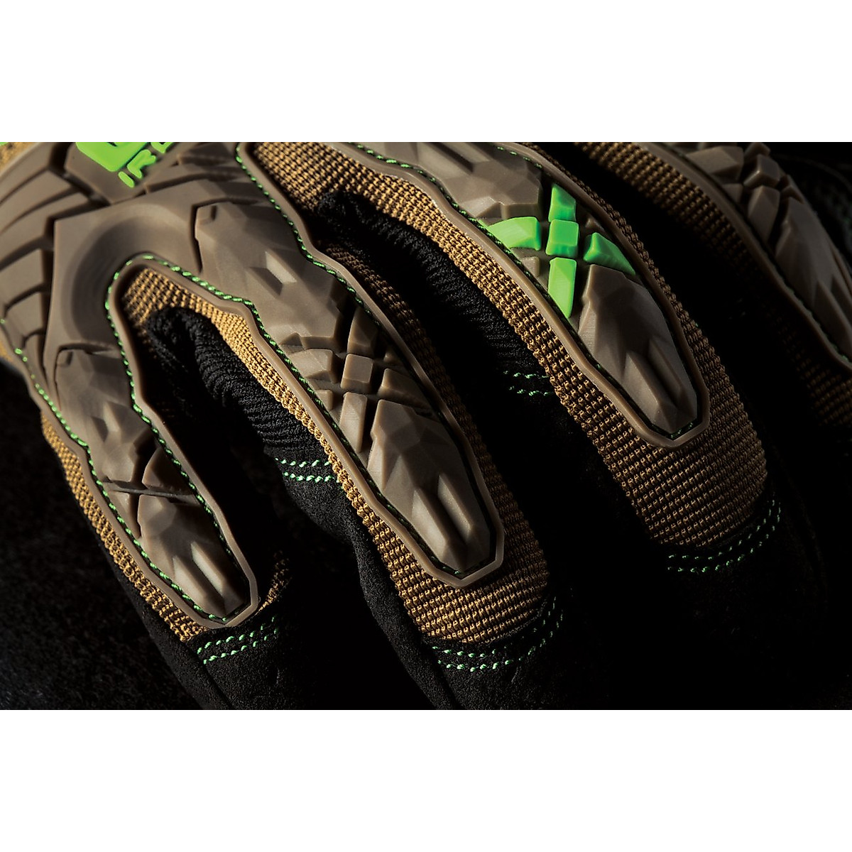 Ironclad EXO Motor Impact Glove; Work Gloves, TPR Impact Protection, (1 Pair), EXO2-PIG-05-XL,Brown