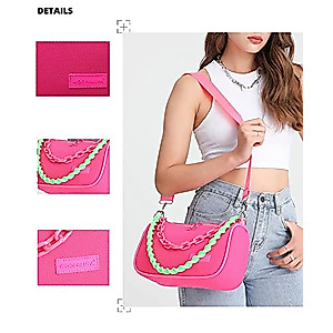 Womens Shoulder Tote HandBag Purse Small Crossbody Bag for Women Girls Fashion Classic Bag Lightweight (Black)