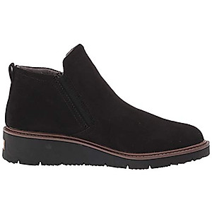 Dr. Scholl's Shoes Women's Lanyn Ankle Boot, Black Microfiber, 8 US