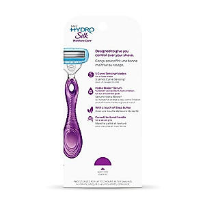 Schick Hydro Silk Razor for Women With 2 Moisturizing Blade Refills