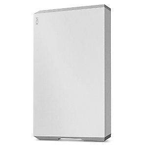 LaCie Mobile Drive 2TB External Hard Drive HDD – Moon Silver USB-C USB 3.0, for Mac and PC Computer Desktop Workstation Laptop (STHG2000400) (Renewed)