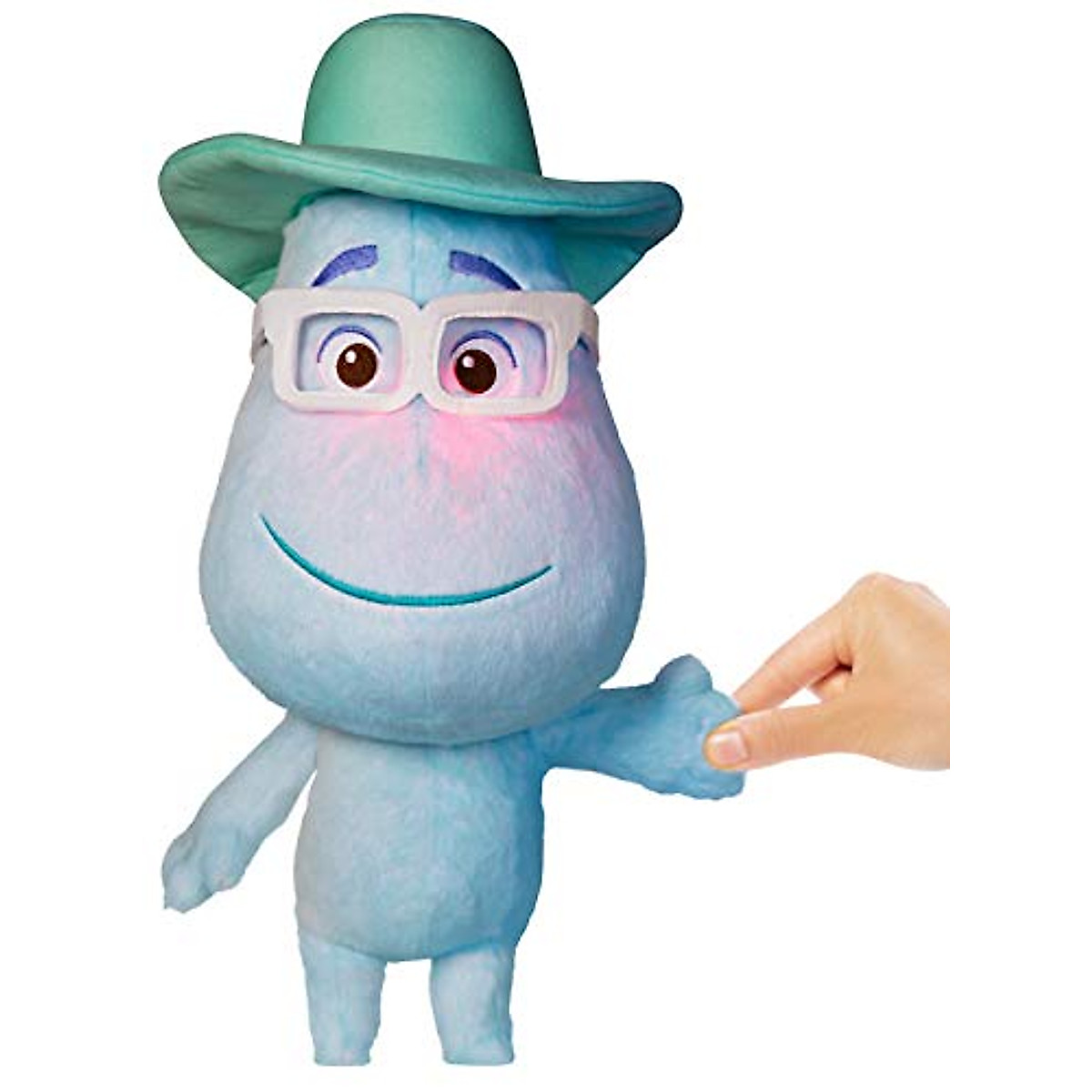 Mattel Disney Pixar Soul Joe Gardner Feature Plush Doll Collectible Approx 16-in Tall, Huggable Stuffed Character Toy with Movie-Authentic Look, Collectors Gift