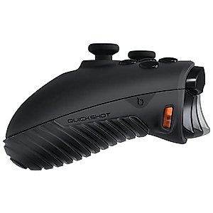 Bionik Quickshot Pro for Xbox One: Custom Grip and Dual Trigger Locks for Faster Shots and Improved Gameplay- BNK-9076 - Xbox One