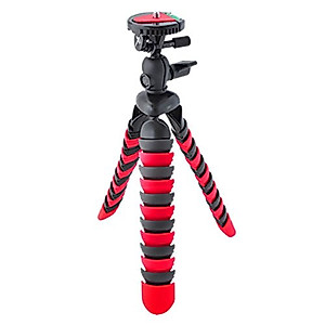 50" Inch Camera Tripod, 72" Inch Monopod with Quick Release, 12" Inch Flexible Tripod with Wrapable Disc Legs, Tripod Mount for All GoPro HERO Cameras & an eCostConnection Microfiber Cloth
