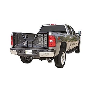 Go Industries Inc. 6682B Air Flow Tailgate, White Painted V Style, for Select GM Trucks