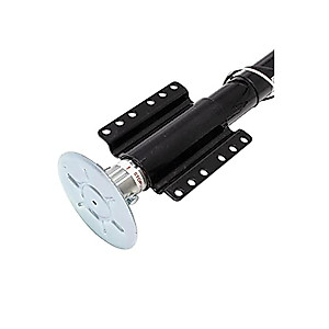 Quick Products JQ-3500SMB Power A-Frame Electric Tongue Jack with Side-Mount, LED Work Light for Camper Trailer, RV - 3,650 lbs. Capacity (Higher Then Standard 3,500 lbs. Jack!), Black