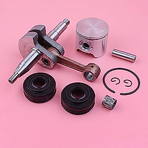 Laliva tools - Crankshaft 44mm Piston Ring Oil Seal Needle Bearing Kit For Husqvarna 350 Chainsaw Replacement Part