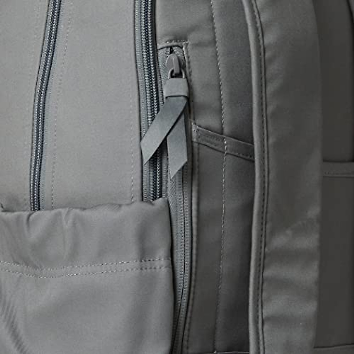 Vera Bradley Women's Cotton Campus Backpack, Galaxy Gray - Recycled Cotton, One Size