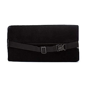 Samsonite - Half Moon Lumbar Support Pillow, Elevates Comfort, 100% Pure Memory Foam, Fits Most Seats