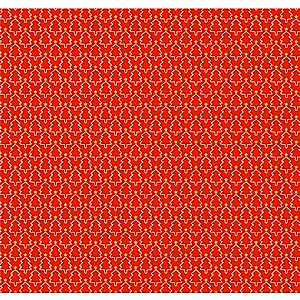 Michael Miller Mini Trees, Red 15 Yard Bolt