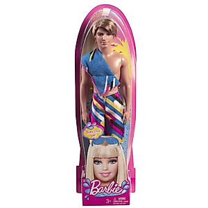 Barbie - Bathing Suit Ken Doll, Includes Doll and Swimsuit