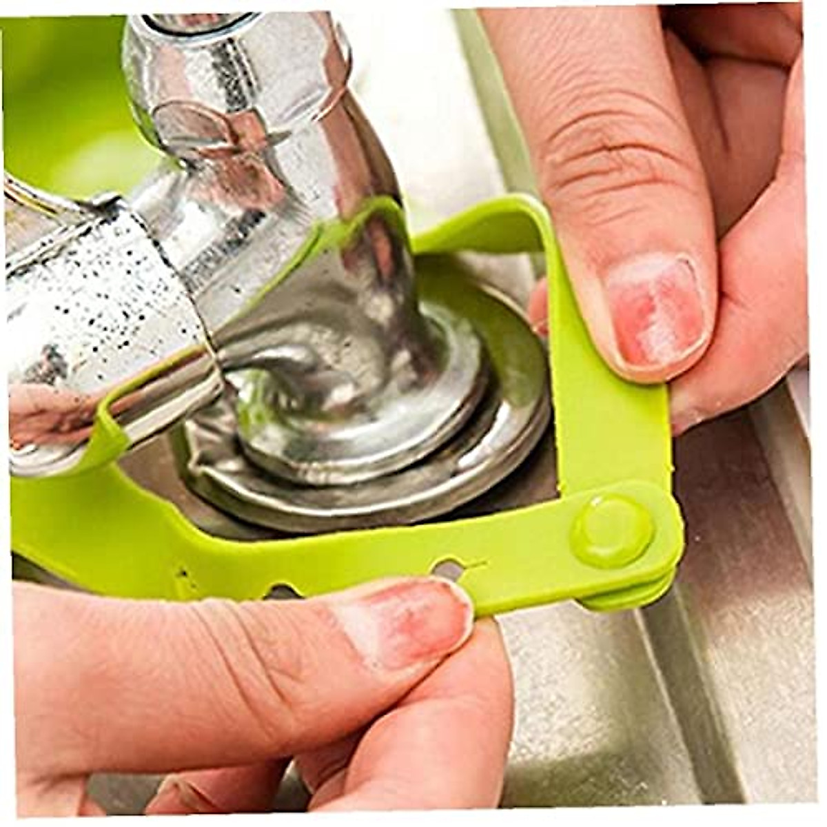 Pinicecore Kitchen Sink Sponge Holder Sink Holder Sponge Drain Rack 2 Bags Holes Tap Hanging Strainer Organizer for Brush Sponge Bathroom Holder Kitchen Holder Green