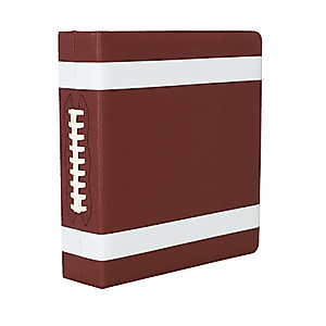 BCW 3-inch Sports Collectors Album - Hockey | Storage for Over 800 Cards | Ideal for Organizing Baseball, Football, Basketball Trading Cards | Aesthetic Display for Sports Memorabilia Enthusiasts